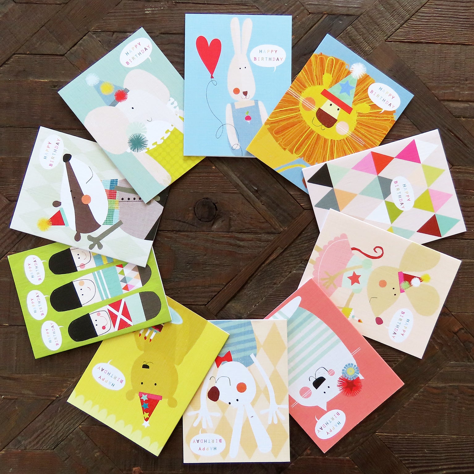 TBX07 mixed mini toy cards box